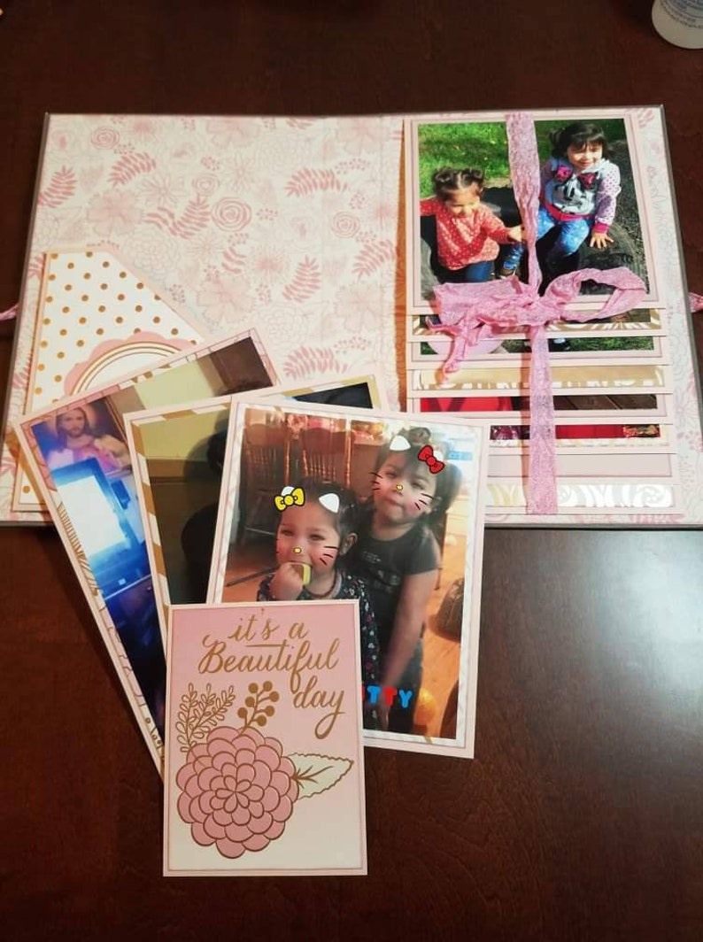 Custom Waterfall Folio, Foto Folio, Photo Folio, Chipboard Album, Mini ...