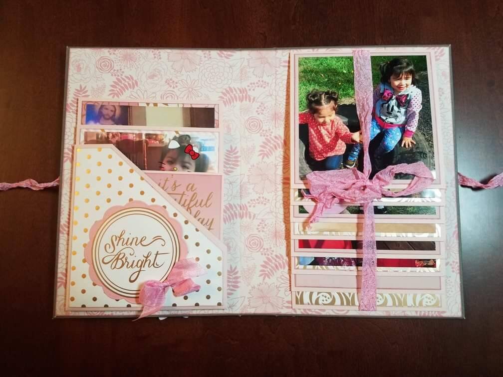 Custom Waterfall Folio, Foto Folio, Photo Folio, Chipboard Album, Mini ...