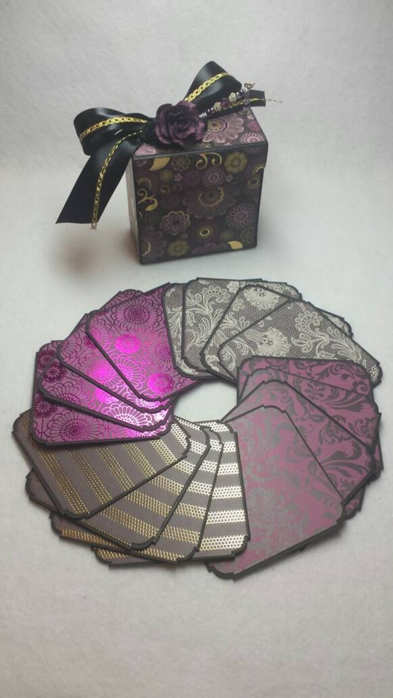 Handmade Mini Notecards Box Set, Lunchbox Notes, Blank Notecards, Card ...