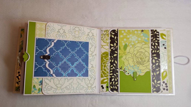 8x8 Mini Album, Scrapbook, Photo Album, Memory Album, Chipboard Album ...