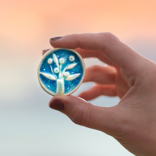 Ceramic Brooch - Etsy