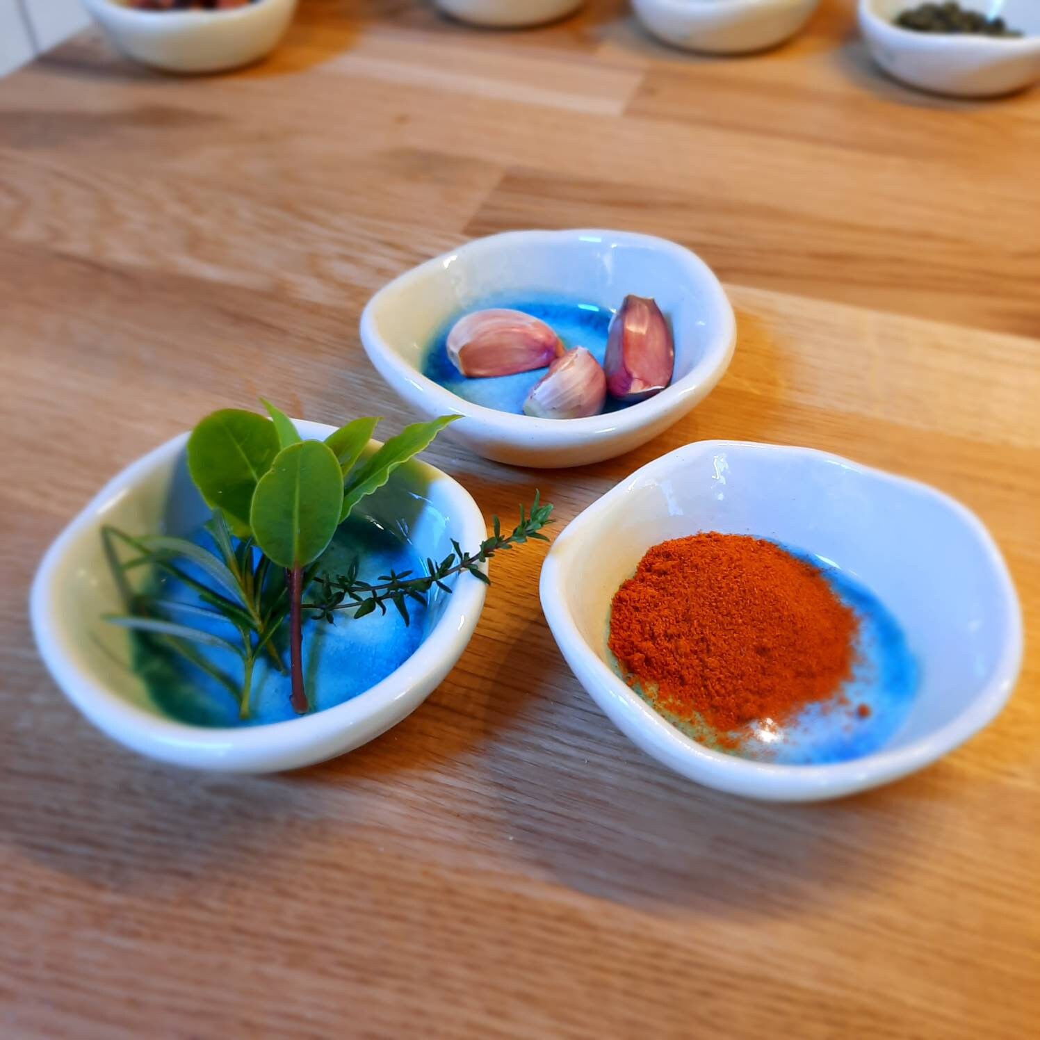 Home & Living Set of 3 ceramic bowls handmade in Ireland Sea Range by ...