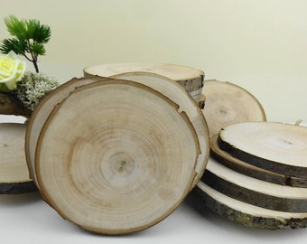 Tree trunk slices | Etsy