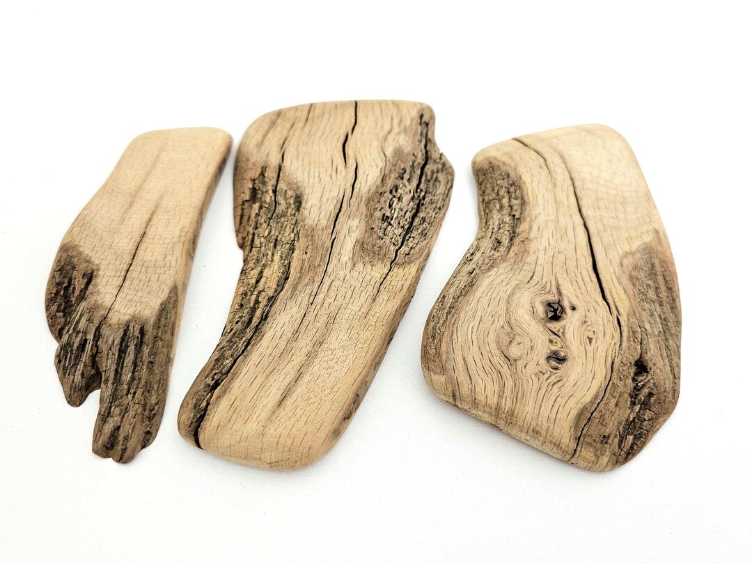Rustic Oak Wood Pieces, Split Wood Slab, Wood Craft Supplies - Etsy