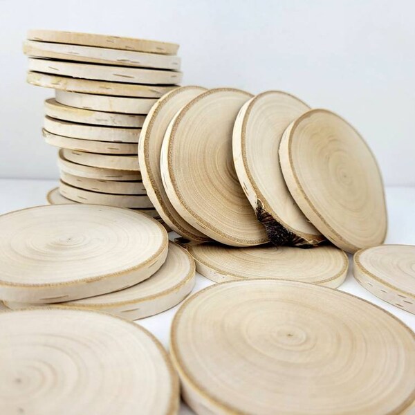 Wood Rounds - Etsy