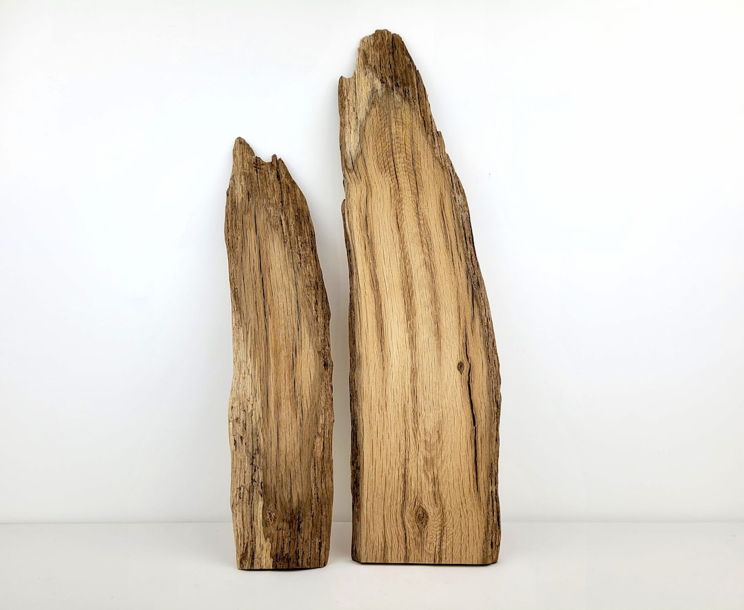 Live Edge Oak Wood Planks, Small Oak Boards for Craft, Natural Raw Oak ...
