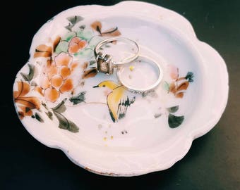 Wedding ring plate | Etsy