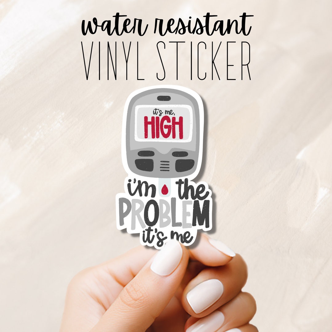 High Blood Sugar Glucometer Funny Diabetes Humor Waterproof Premium ...