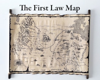 The First Law Map - Etsy