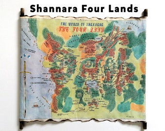 World Of Shannara Map