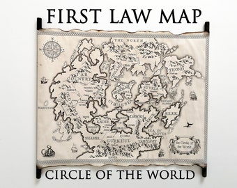 The First Law Map - Etsy Ireland