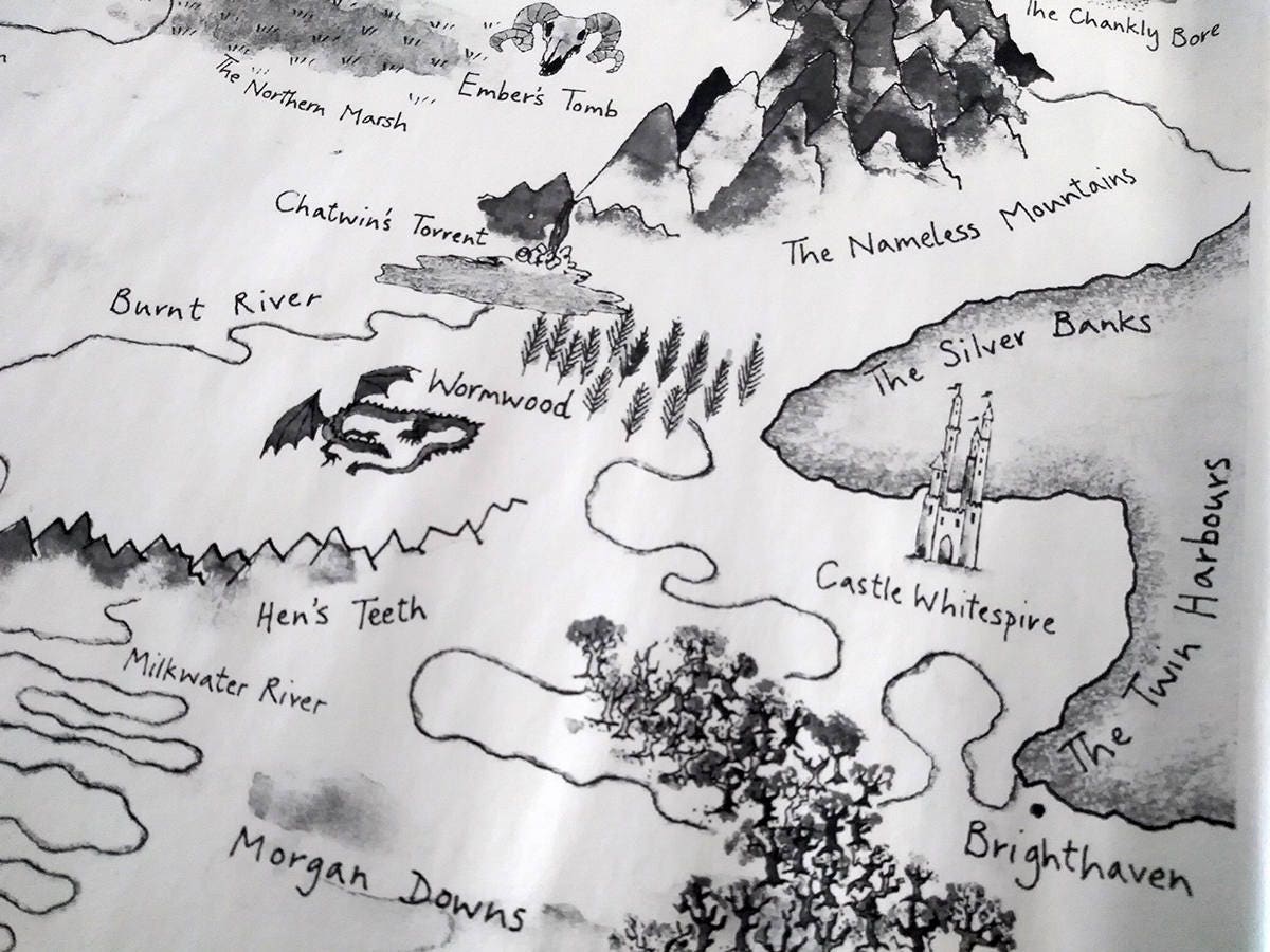 Map of Fillory the Magicians Map Quentin Coldwater Map - Etsy UK