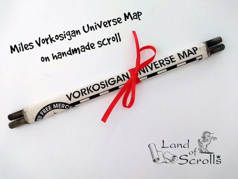 Miles Vorkosigan Universe Map Dendarii Free Mercenary Fleet - Etsy