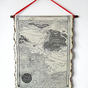 Map of Osten Ard, Memory, Sorrow, and Thorn Map, Tad Williams Map, the ...