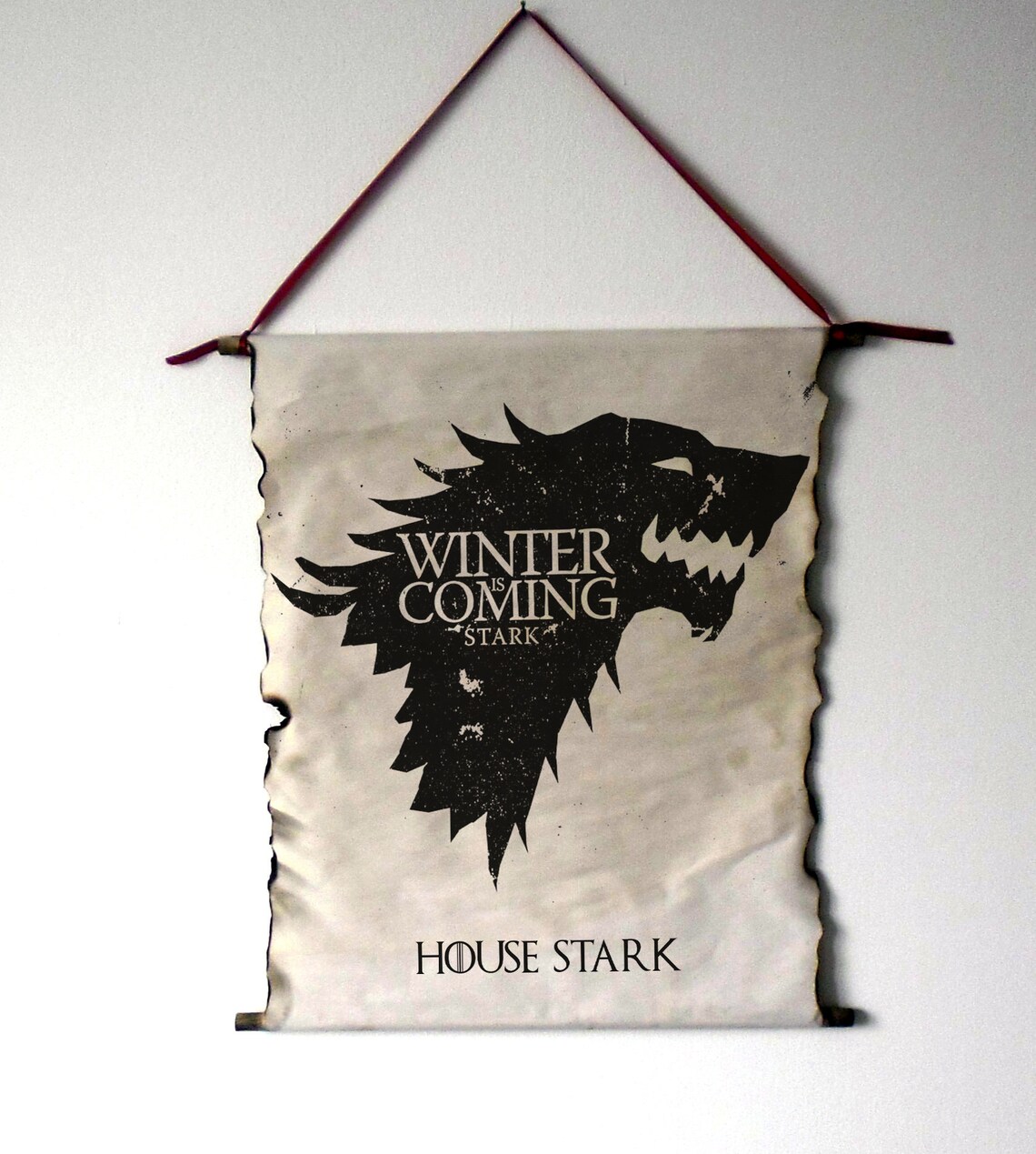 Game of Thrones House Sigils on Handmade Scroll Poster Got - Etsy