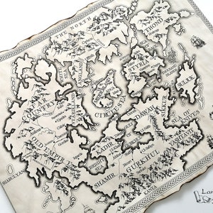 First Law Map, Circle of the World Map by Land of Scrolls, Joe ...