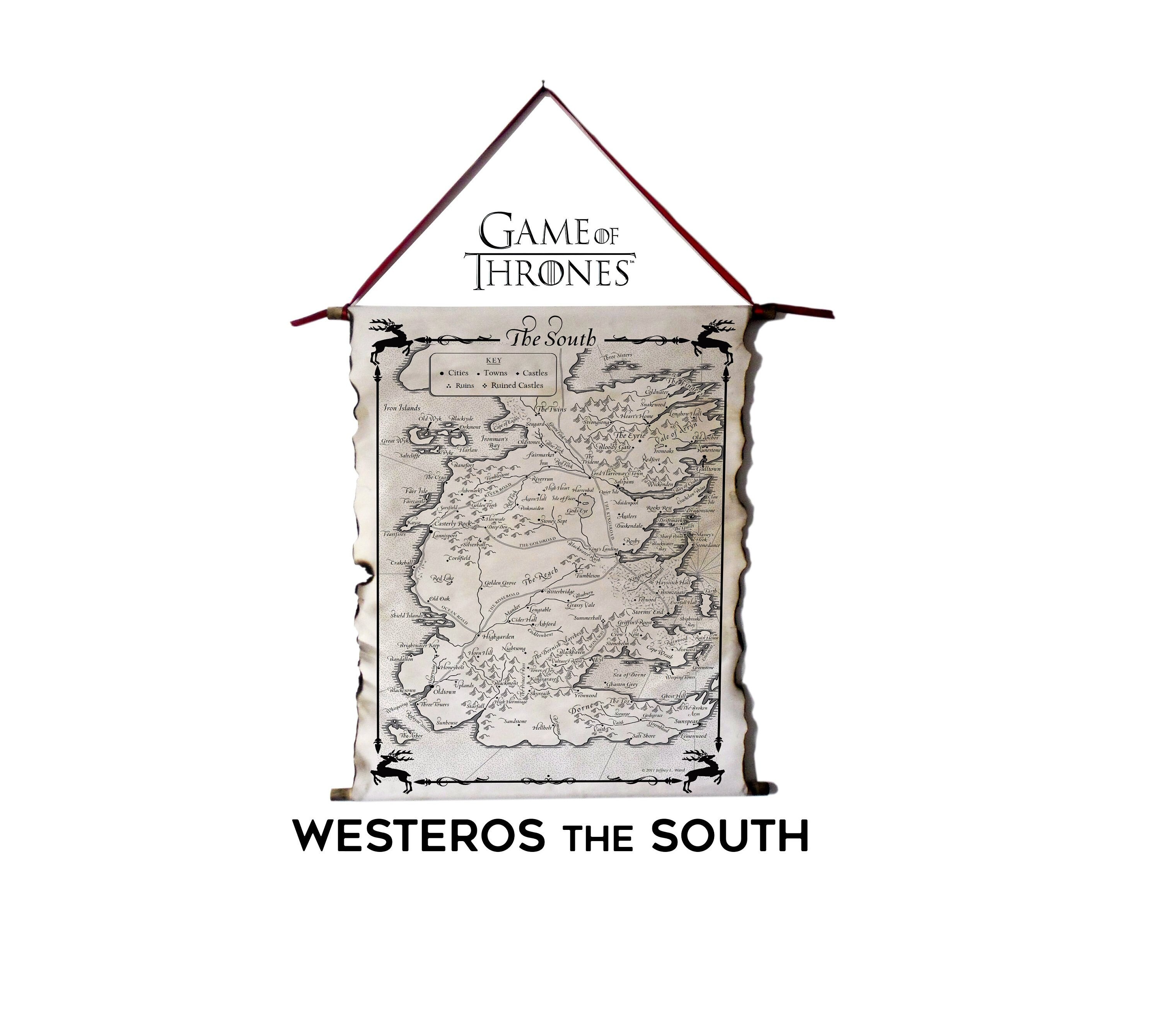 Westeros Map South