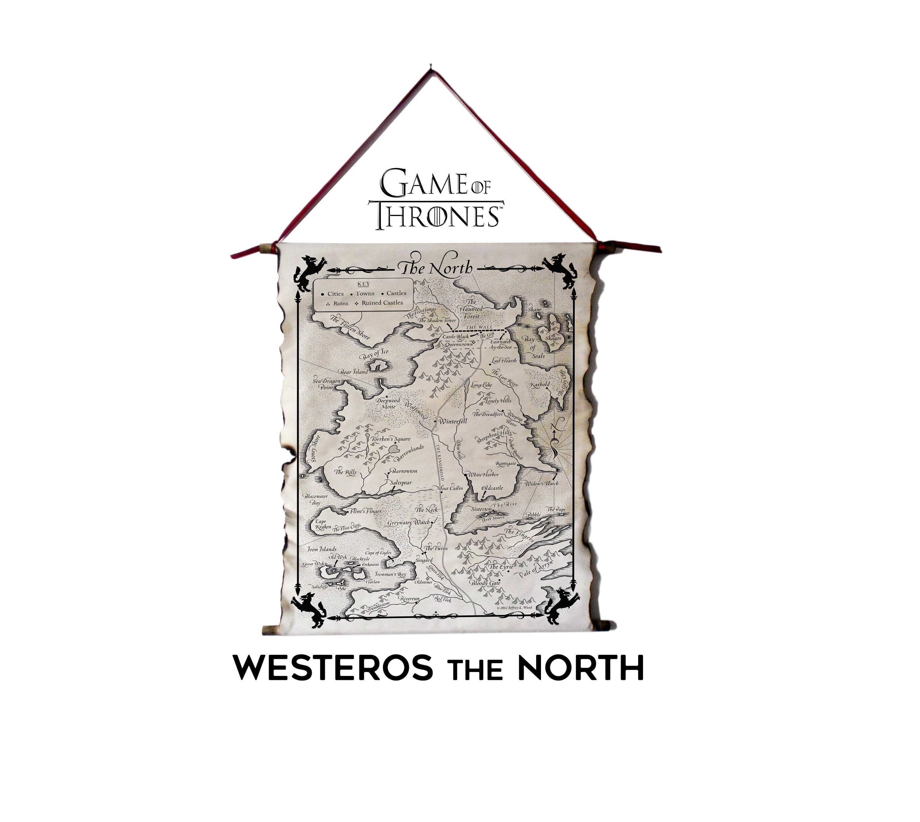 Westeros Map North