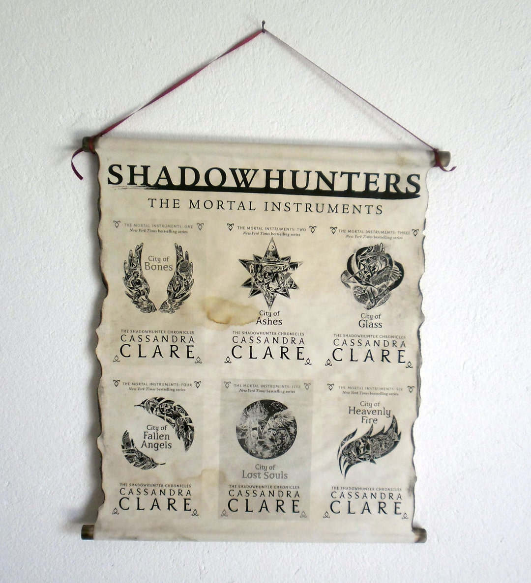 Shadowhunters the Mortal Instruments Book Covers Cassandra - Etsy Canada