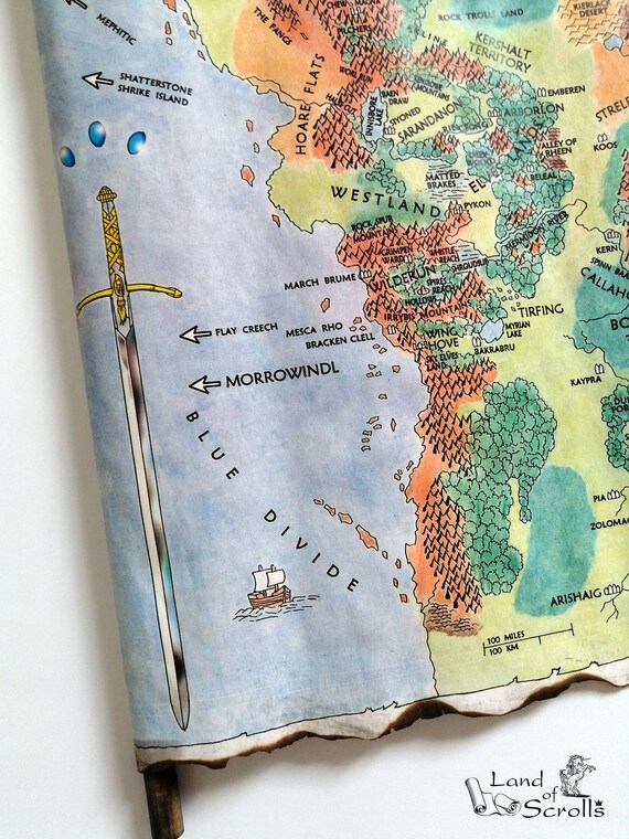 World Of Shannara Map