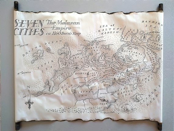 Malazan Map Genabackis