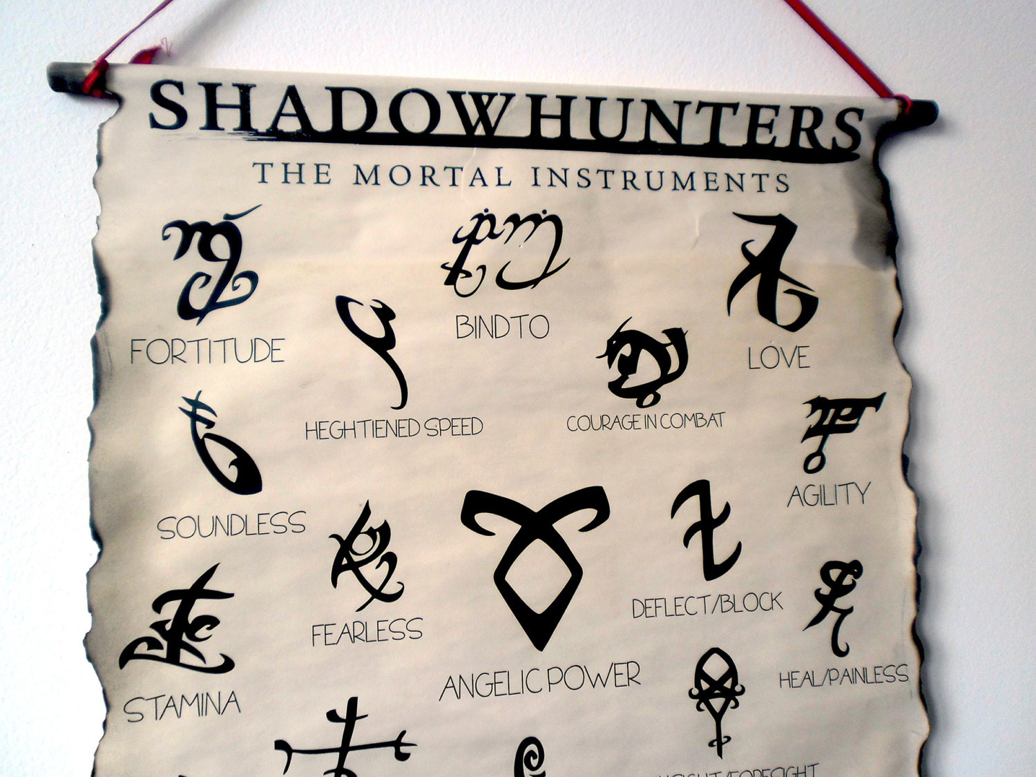 Mortal Instruments Runes Soundless