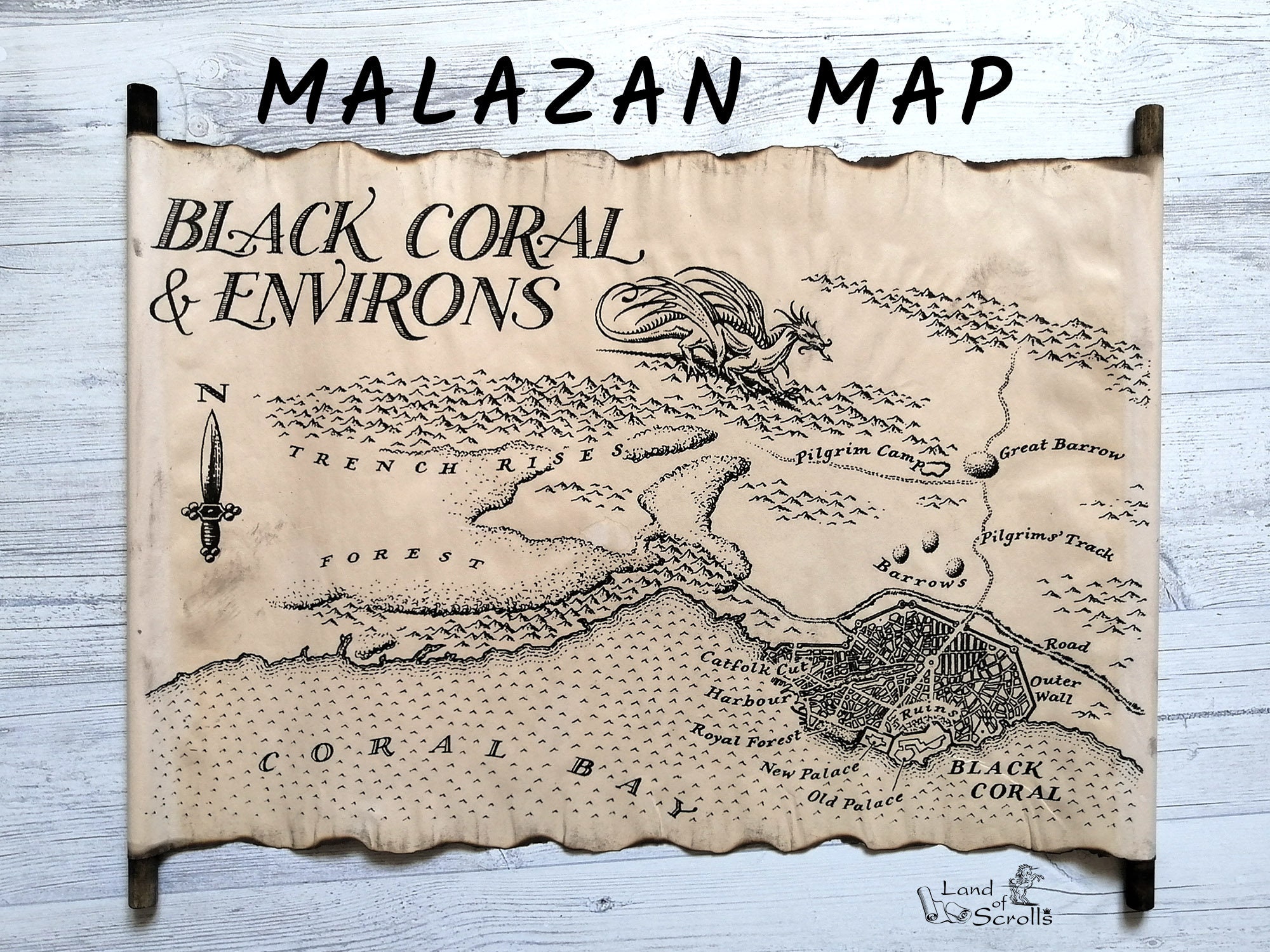 Malazan Book Of The Fallen Map