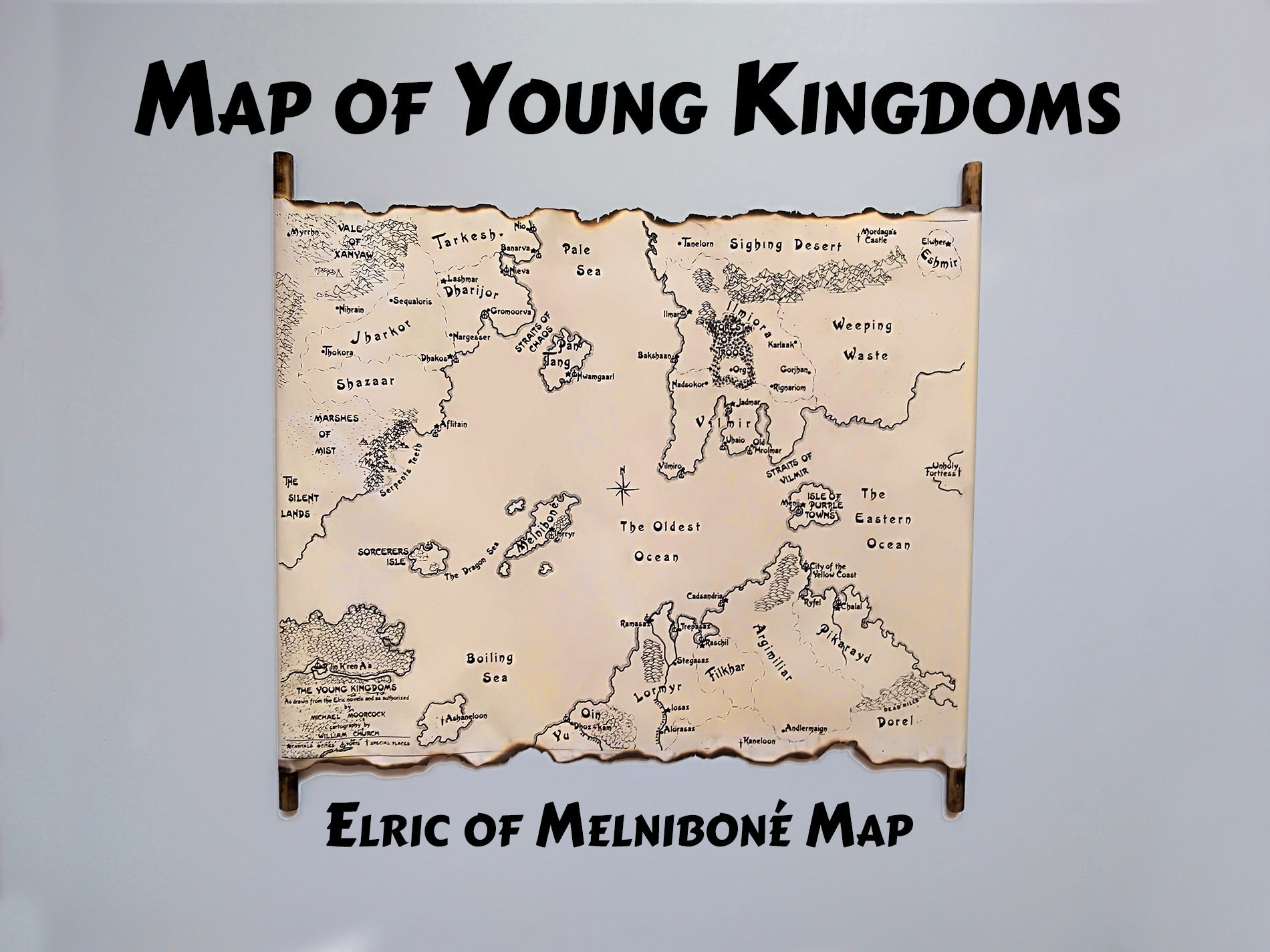 Melnibone Map