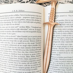 Wooden Bookmark in the Shape of Sword, Frodo Baggins Sword Named Sting ...