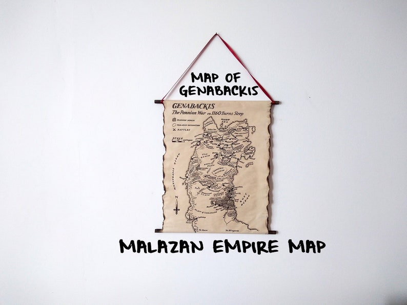 Malazan Genabackis Map the Malazan Empire Map Malazan Book - Etsy Canada