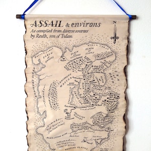 Map of Malazan Empire, Assail Map, Malazan Book of the Fallen Map, Quon ...