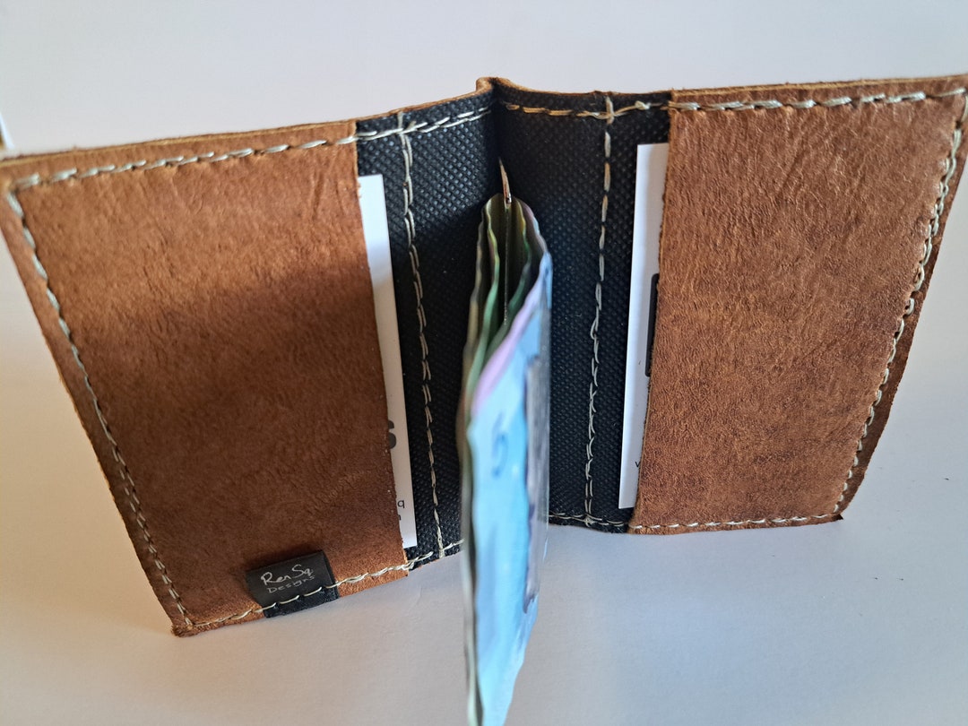 Moose Leather Wallet, With Money Clip & 2-card Pockets With Lining ...