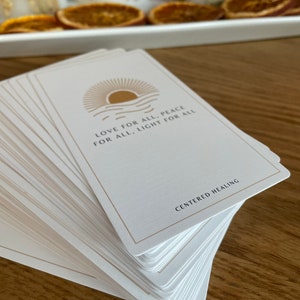 Self-healing Card Deck - Etsy