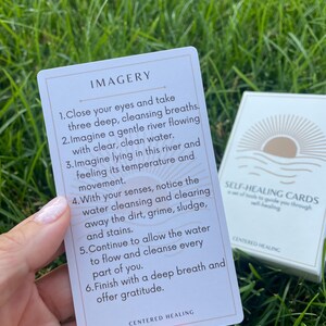 Self-healing Card Deck - Etsy