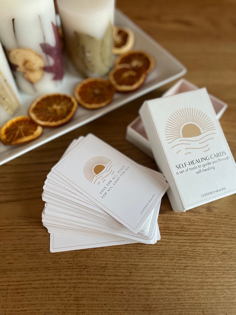 Self-healing Card Deck - Etsy