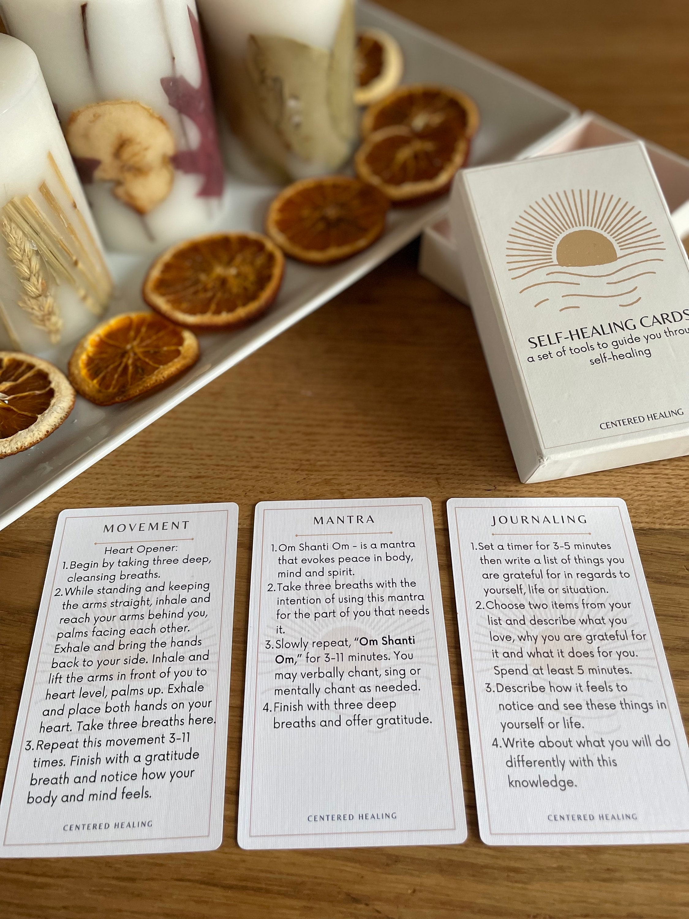 Self-healing Card Deck - Etsy