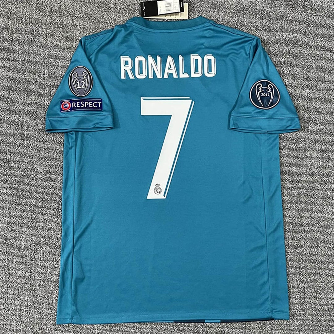 C Ronaldo Soccer Uniform, Number 7, Size 1718 Short and Long Sleeves ...