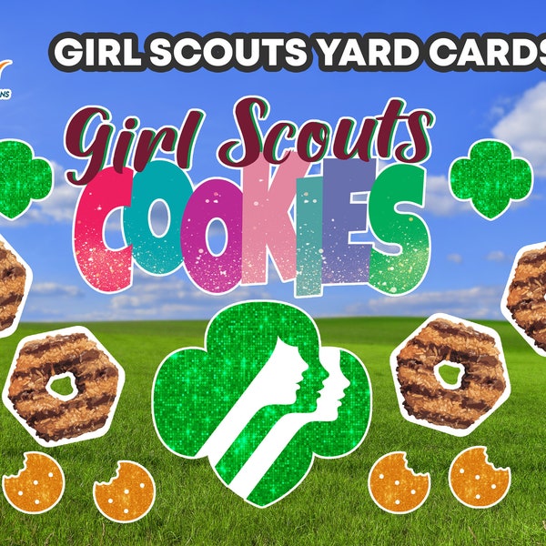 Girl Scout Yard Sign - Etsy