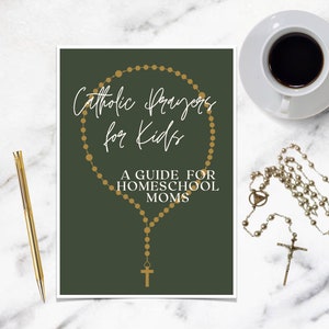 10 Catholic Prayers for Kids - Etsy