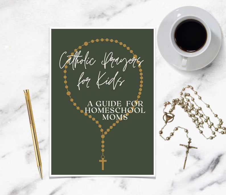10 Catholic Prayers for Kids - Etsy