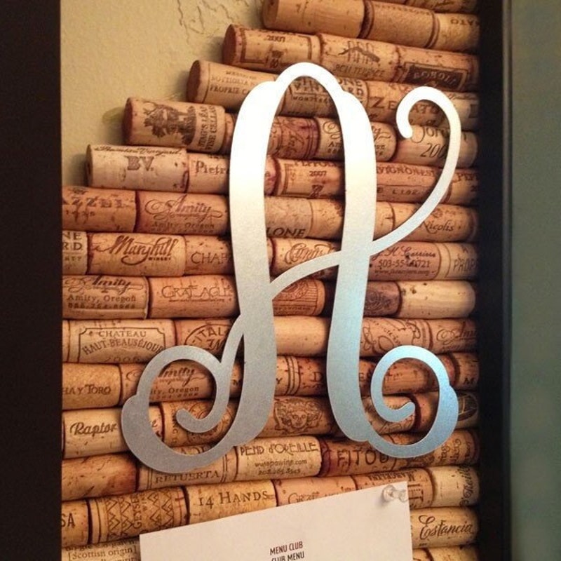 Metal Monogram - Etsy