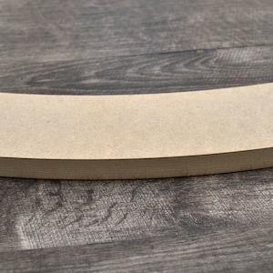 1/2" Thick MDF Wood Ring Craft Shape for DIY Round Wreath or Frame ...