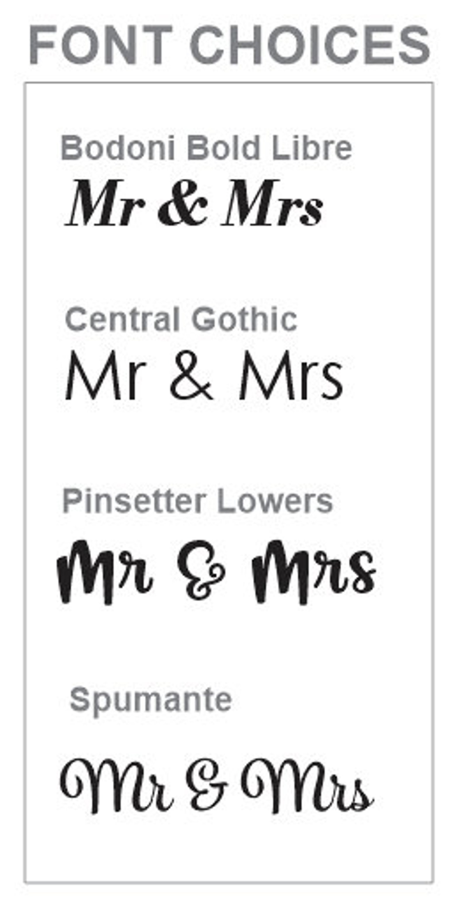 Mr. and Mrs. Script Wedding Name Sign Mr. and Mrs. Standing - Etsy