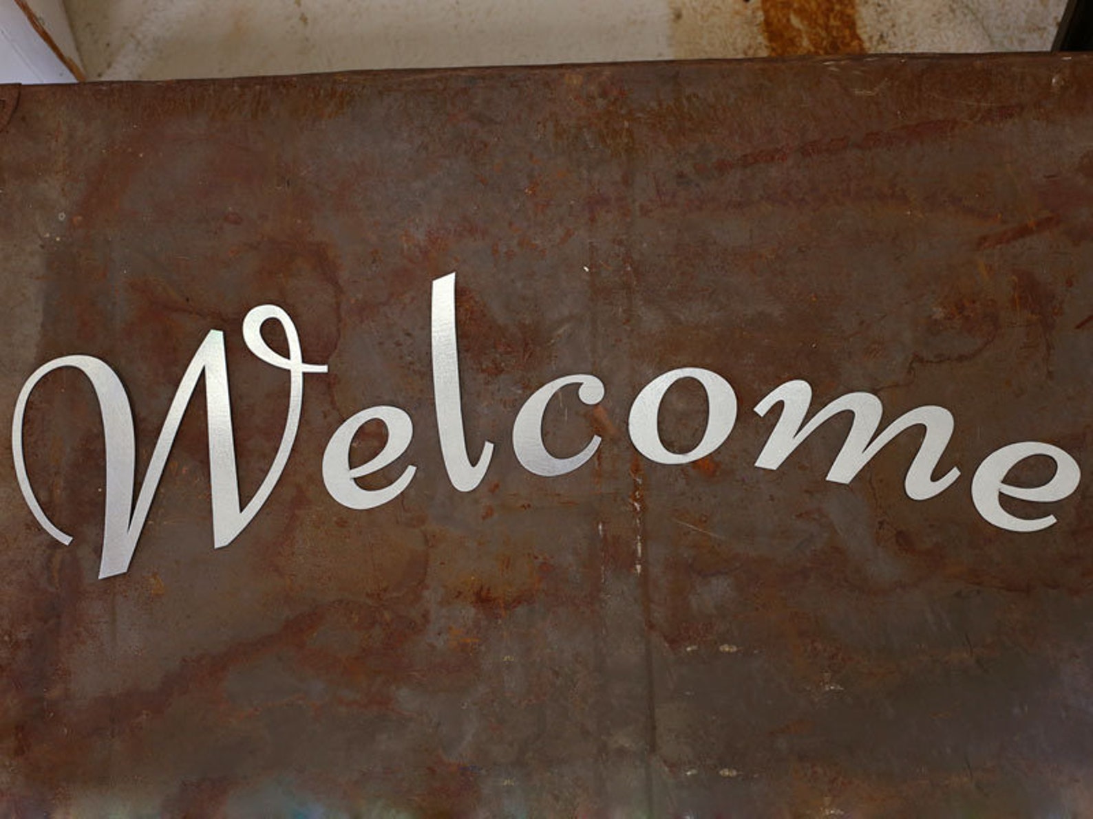 Galvanized Metal Letter | Metal Letter Wall Décor | Galvanized Metal ...