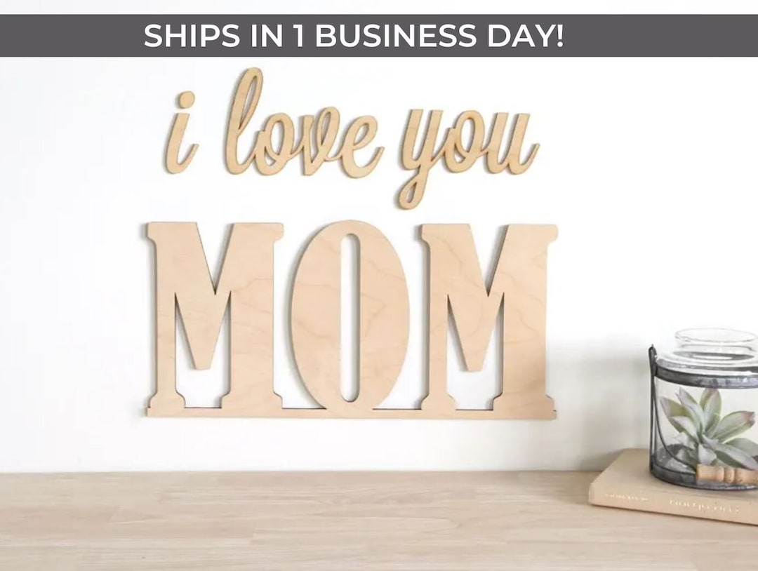Mom I Love You Mother's Day Kit | DIY Mother's Day Gift | Mother's Day ...