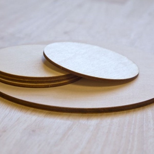Large Wood Circles - Etsy