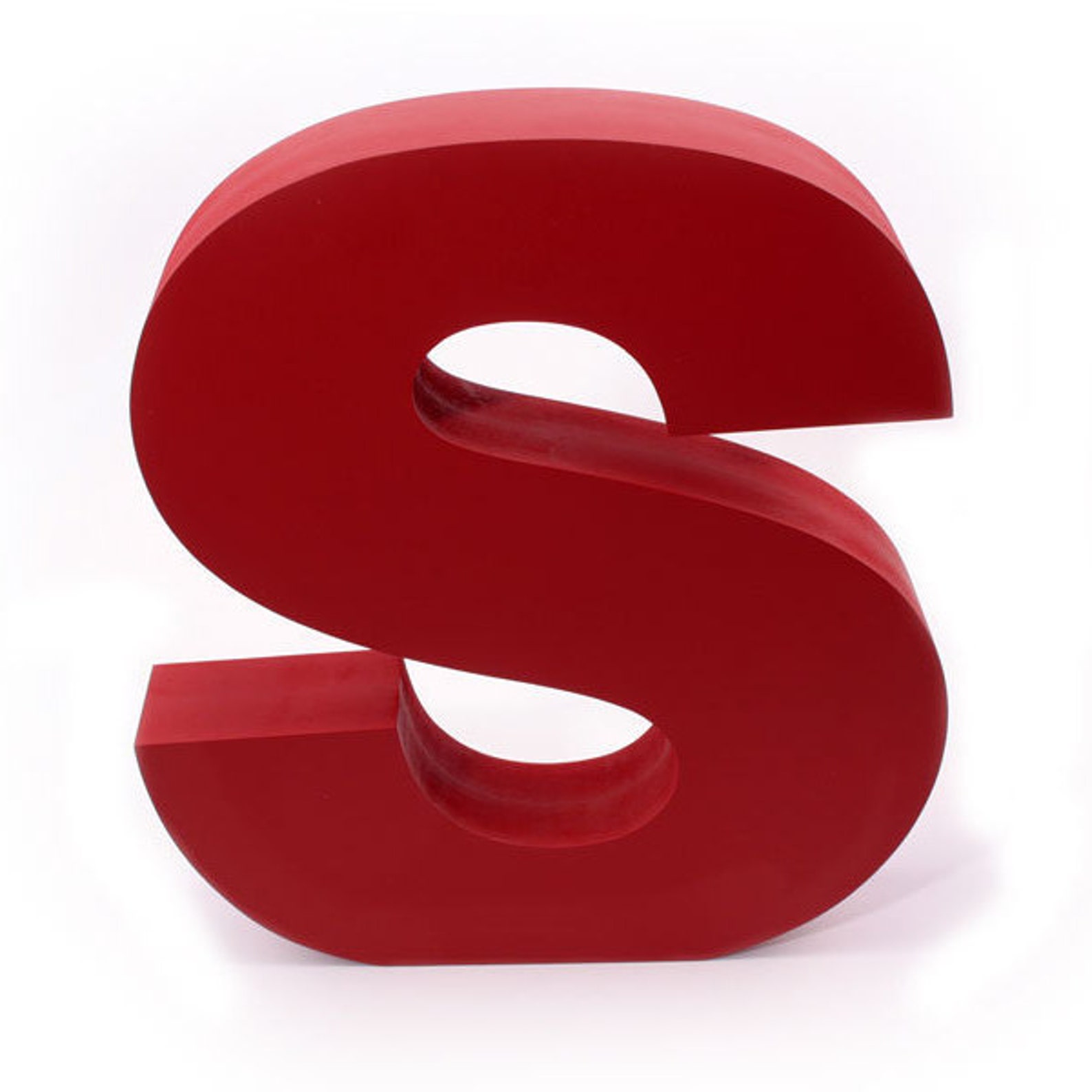 Painted Standing Wood Letter Standing Table Letter Custom | Etsy