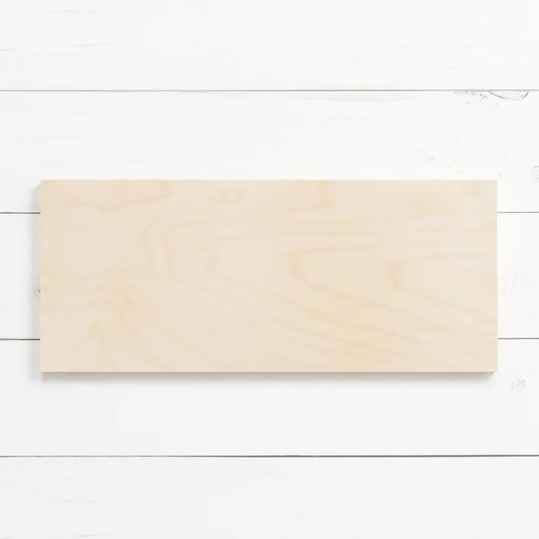 Baltic Birch Wood Rectangle: 1/4" Thick DIY Craft Shape - Etsy
