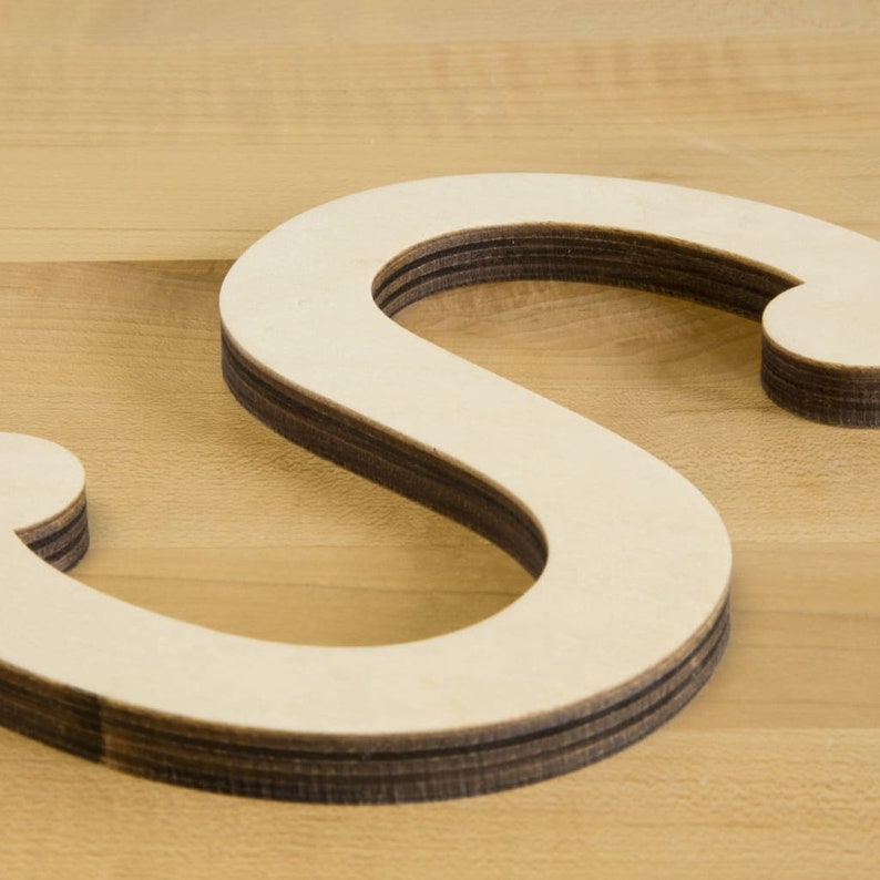 Custom Wood Letters or Numbers Unfinished Wood Letters - Etsy