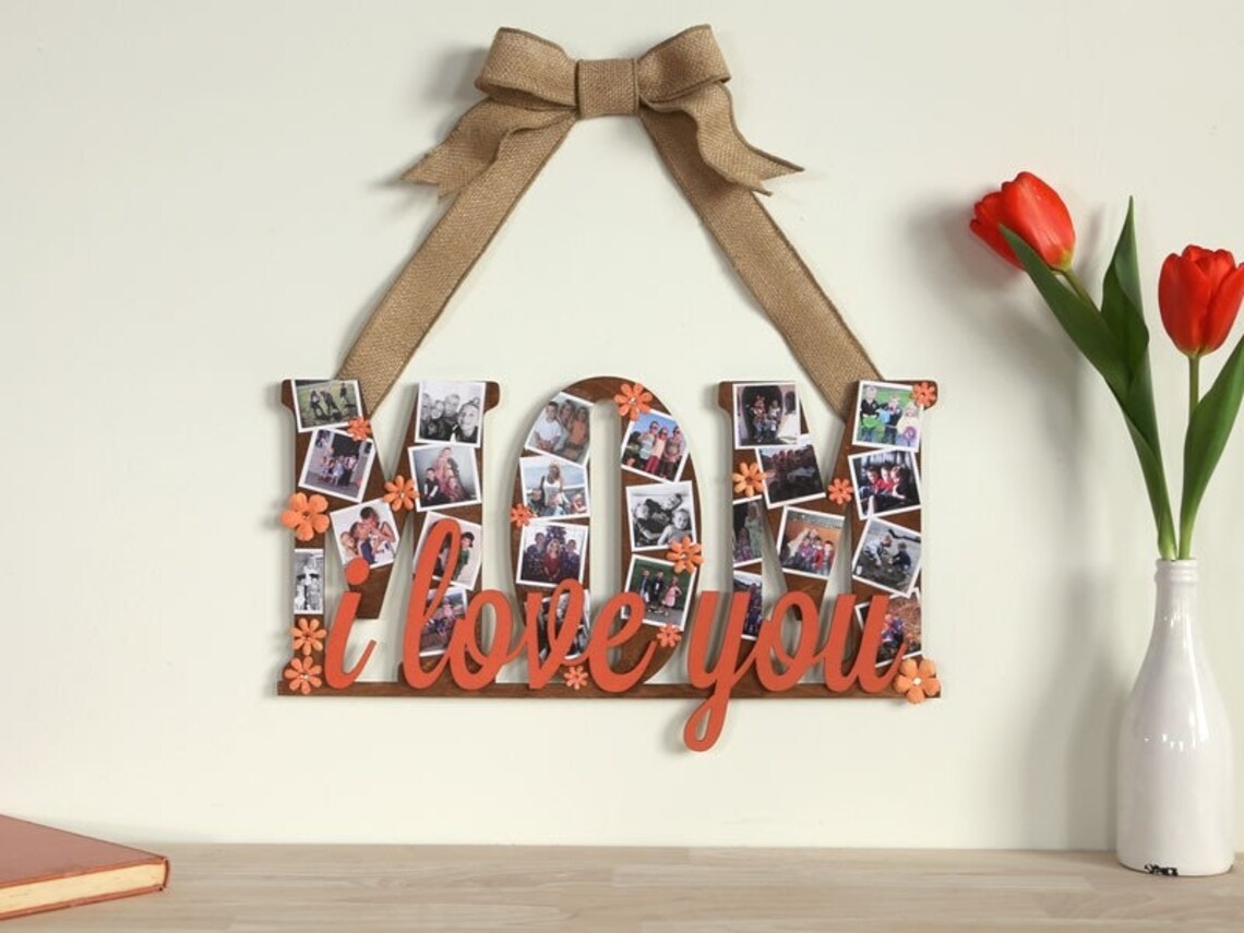 Mom I Love You Mother's Day Kit DIY Mother's Day - Etsy